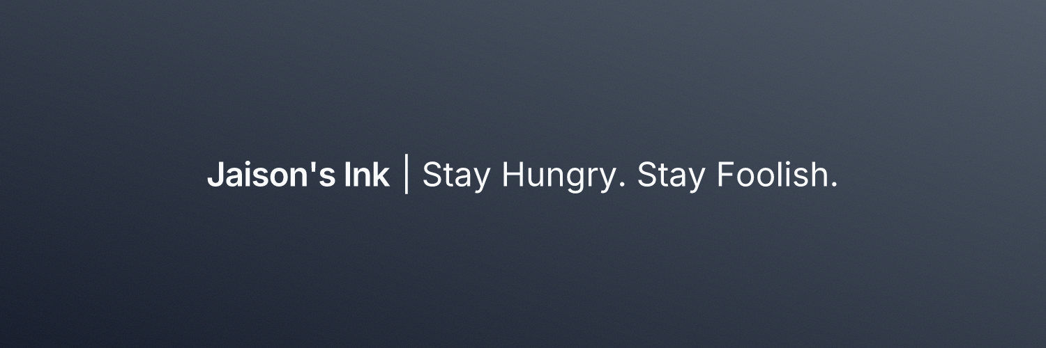 Home • Jaison's ink